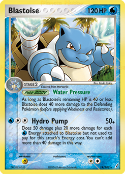 Acquistiamo Blastoise reverse