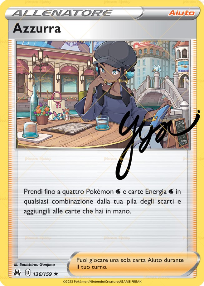 Acquistiamo Azzurra Signed Reverse