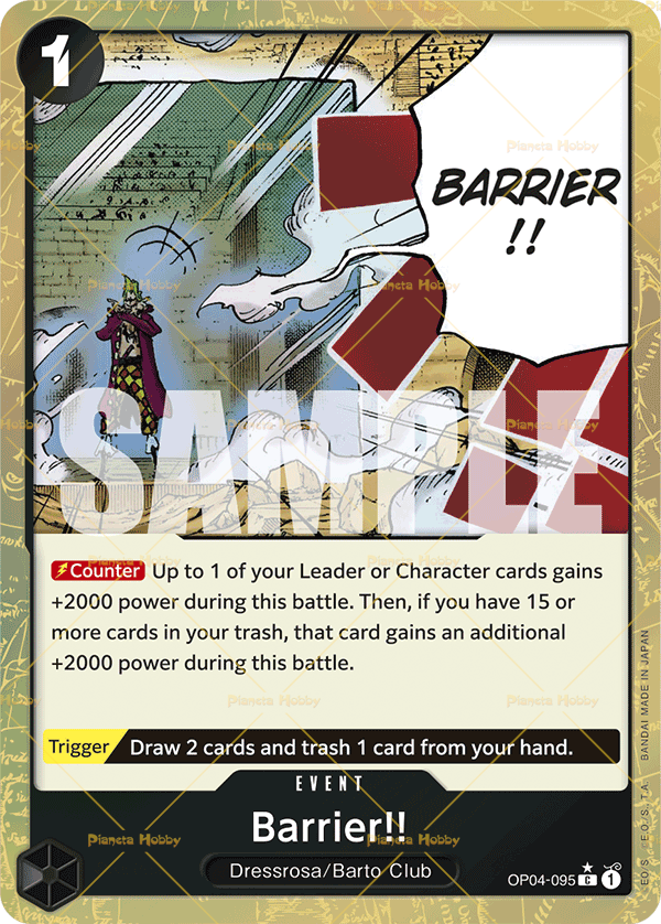 Acquistiamo Barrier!! Parallel