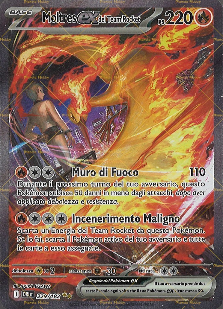 Acquistiamo Moltres EX del Team Rocket