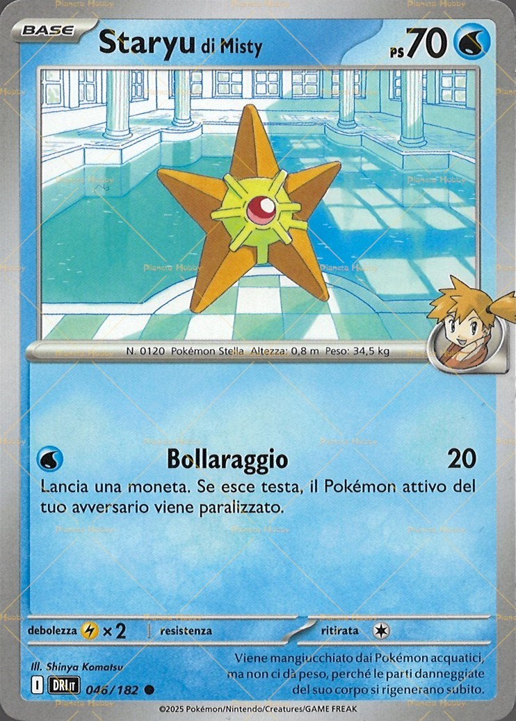 Acquistiamo Staryu di Misty Reverse