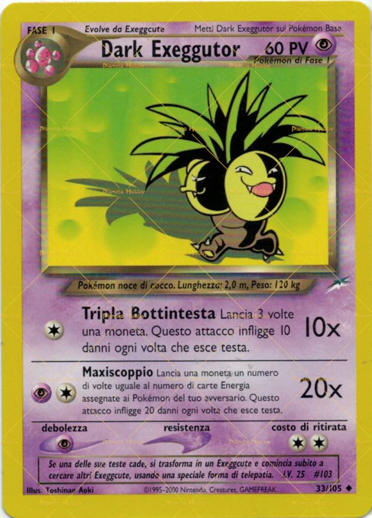 Acquistiamo Dark Exeggutor