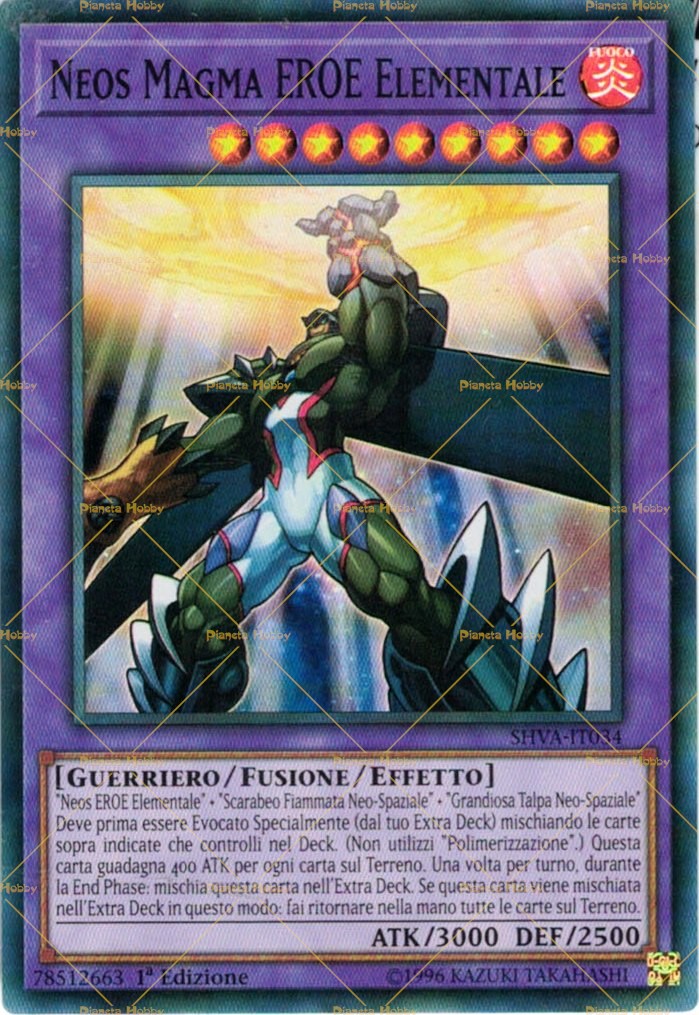 Acquistiamo Neos Magma EROE Elementale