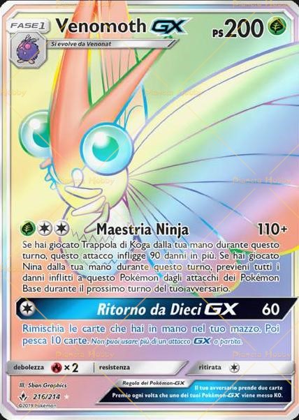 Acquistiamo Venomoth GX