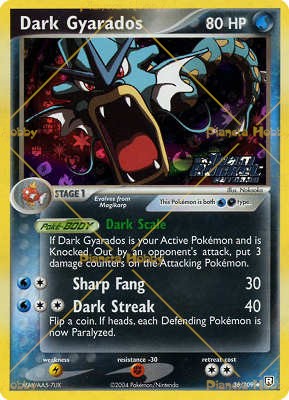 Acquistiamo Dark Gyarados reverse