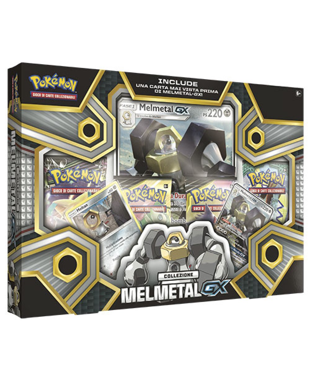 Tin Pokemon Poteri degli Elementi GX e Melmetal GX