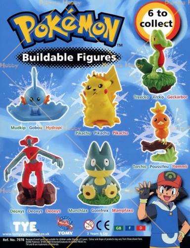Pokemon - Buildable Figures