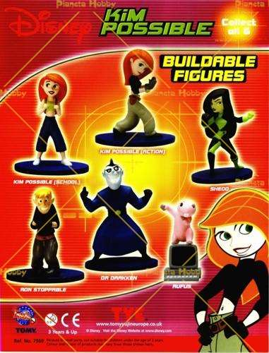 Kim Possible - Buildable Figures