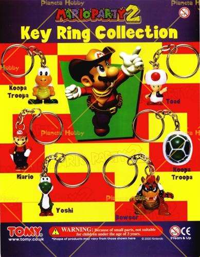 Mario Party2 - Key Ring Collection