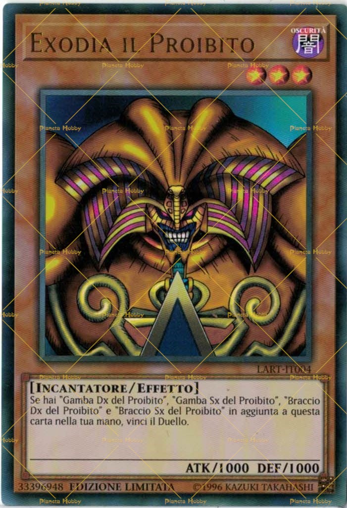 Exodia il Proibito - Lost Art