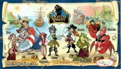 Mostri & Pirati - Cartina Casuale