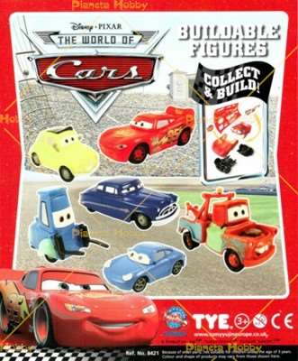 Cars Buildable Figures - Serie Completa