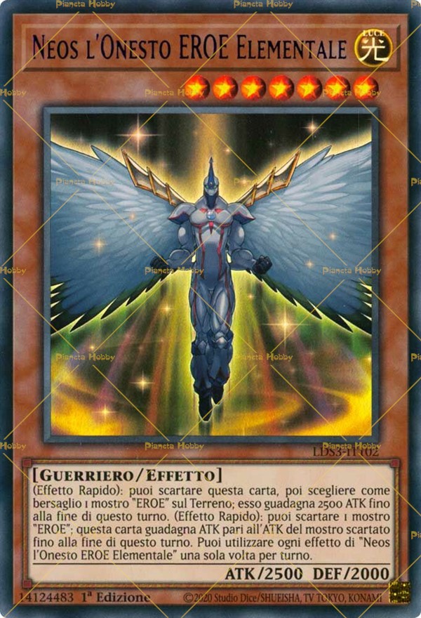 Neos l'Onesto EROE Elementale - Rossa