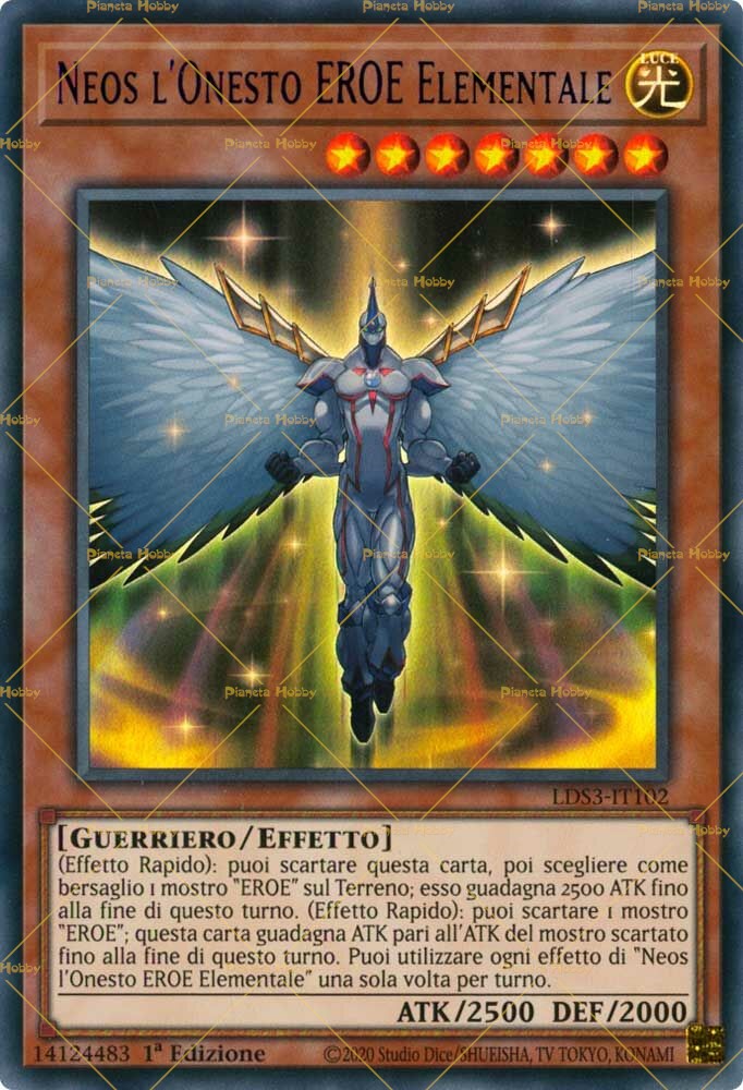 Neos l'Onesto EROE Elementale - Rossa