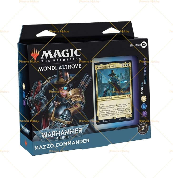 Mondi Altrove Warhammer 40,000 Commander Deck Forze dell'Imperium