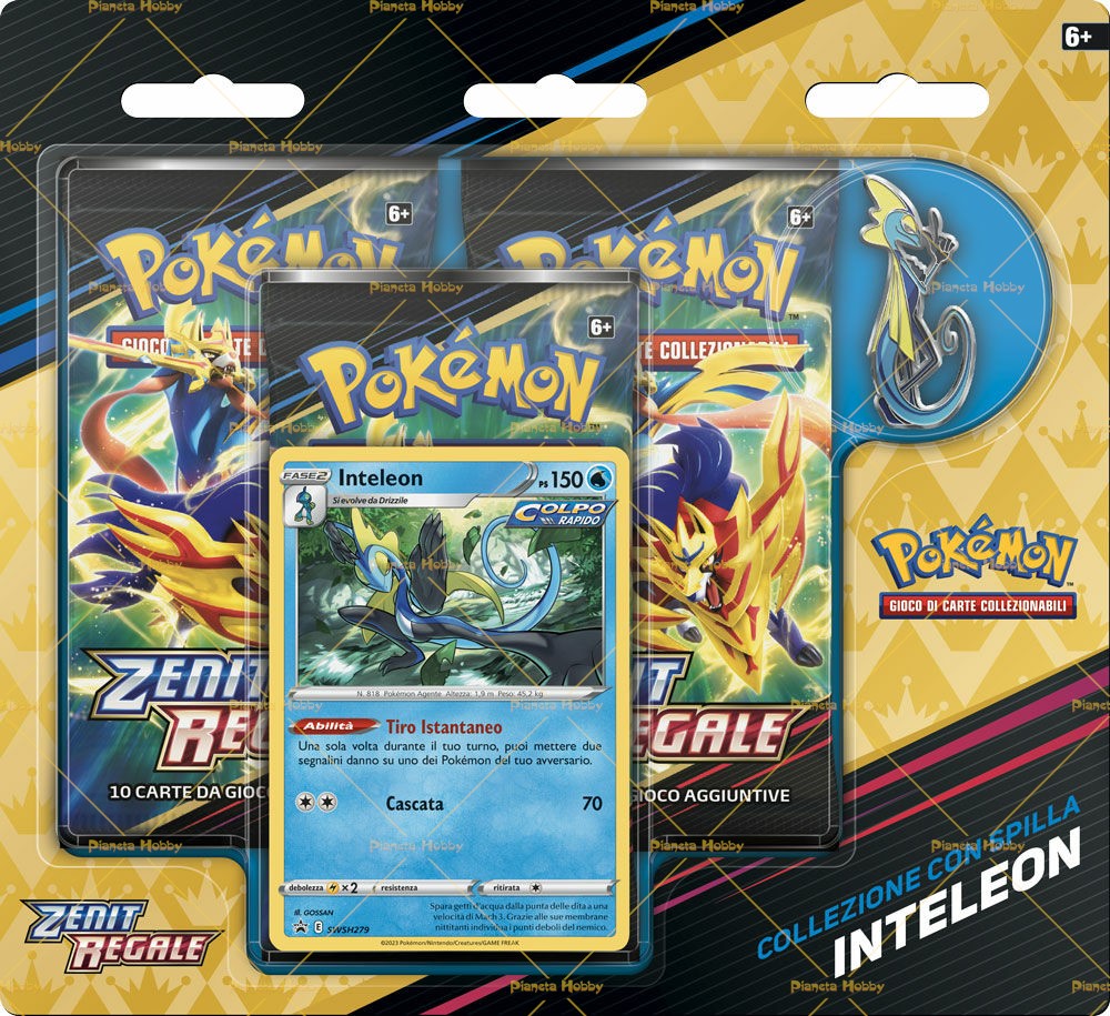 Zenit Regale 3 Pack Blister Spilla Inteleon