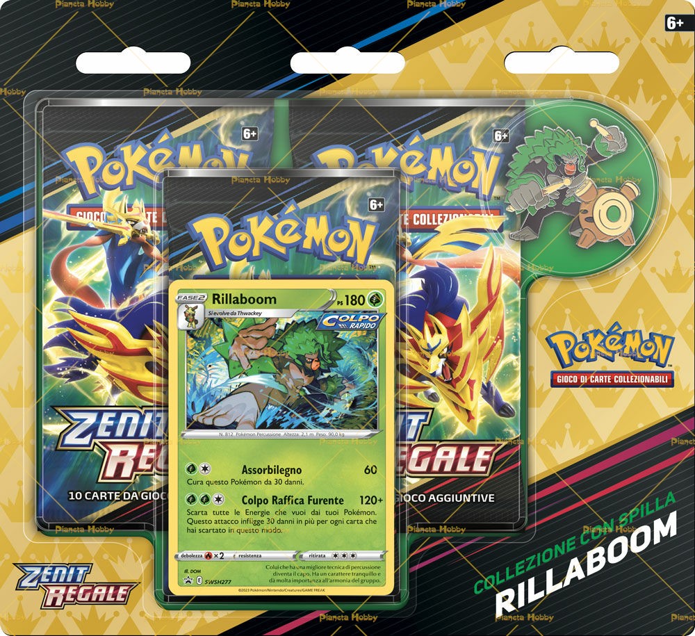 Zenit Regale 3 Pack Blister Spilla Rillaboom