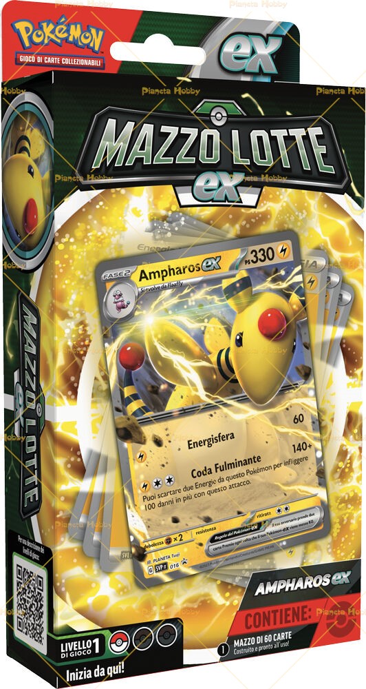 Pokemon Mazzo Lotte EX Ampharos EX