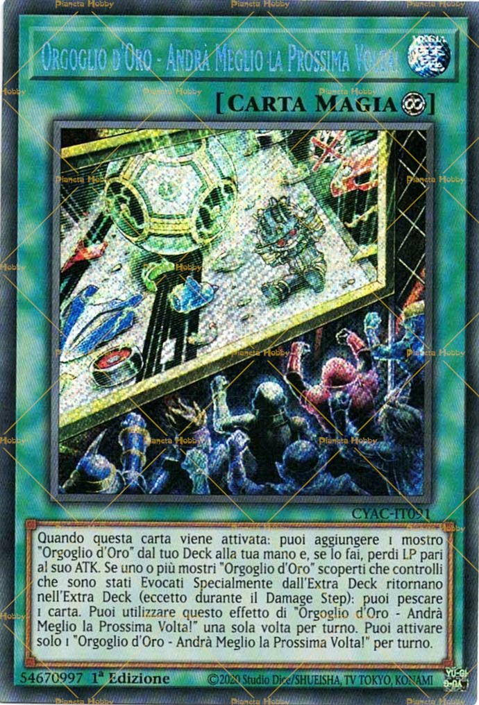 Orgoglio d'Oro - Andrà Meglio la Prossima Volta!