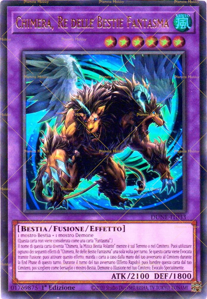 Chimera, Re delle Bestie Fantasma