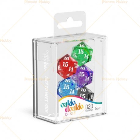 Dadi Oakie Doakie D20 - Spindown Set Speckled ( 5 )