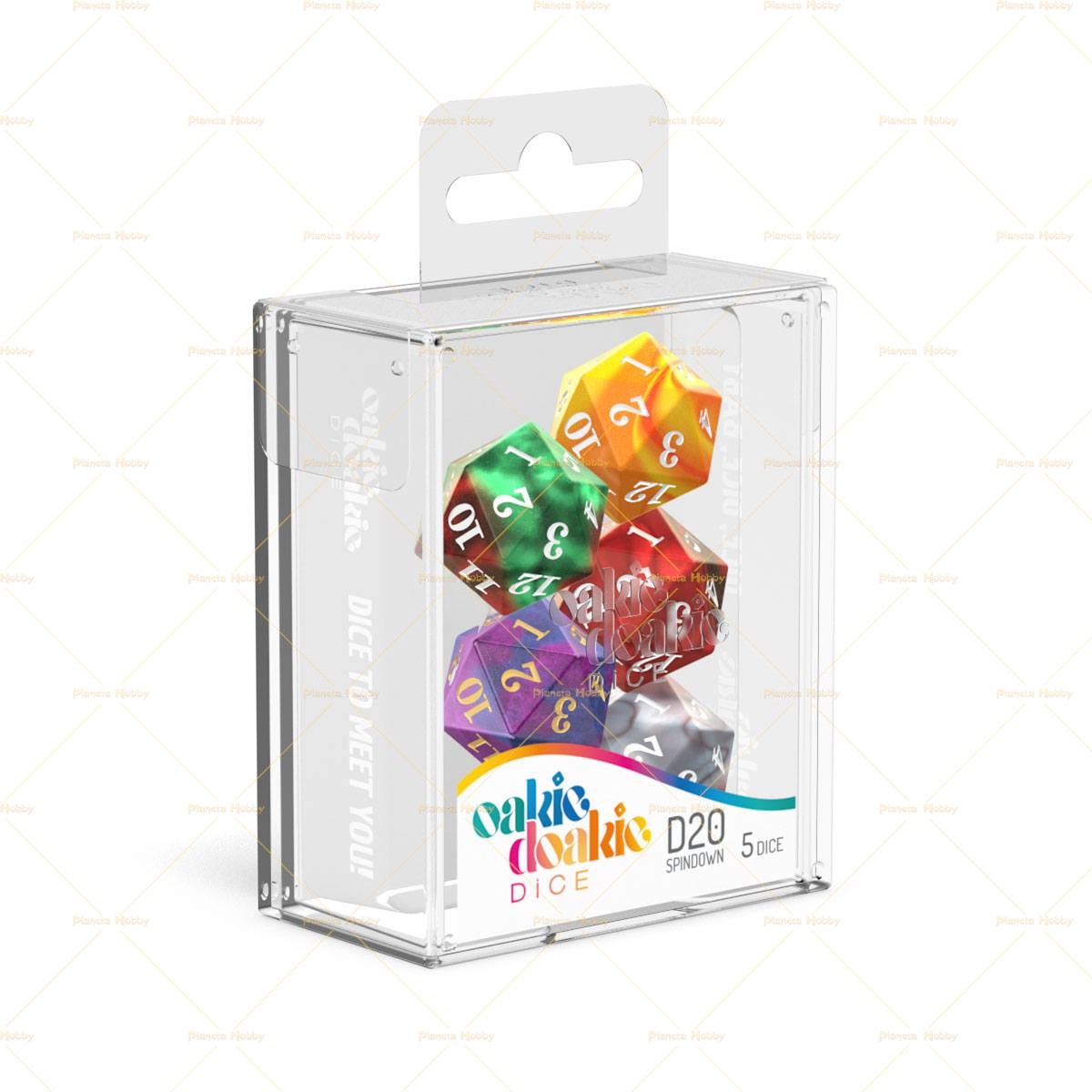 Dadi Oakie Doakie D20 - Spindown Set Gemidice ( 5 )