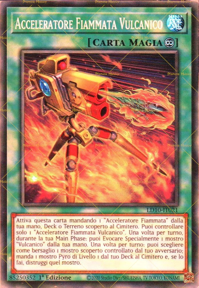 Acceleratore Fiammata Vulcanico