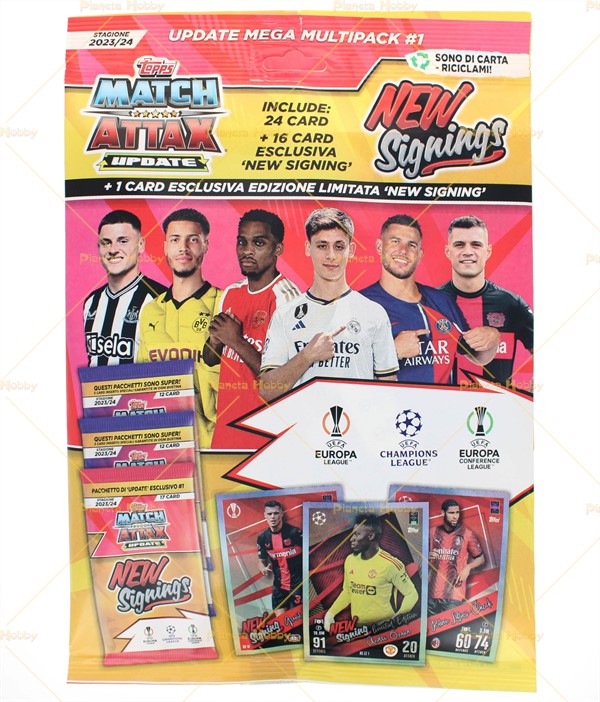 Match Attax 2023/24 - Update New Signings Mega Multipack