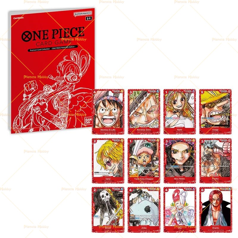 One Piece Card Game Premium Card Collection Film Red Edition