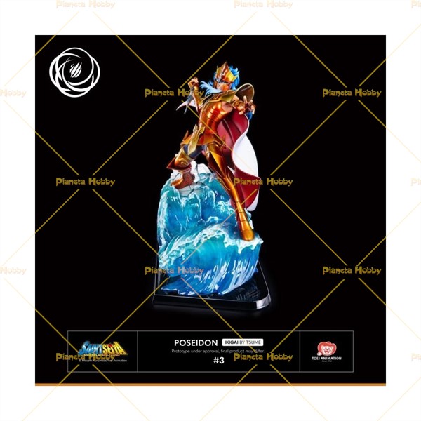 Tsume Arts Ikigai: Saint Seya Knights of the Zodiac - Poseidon