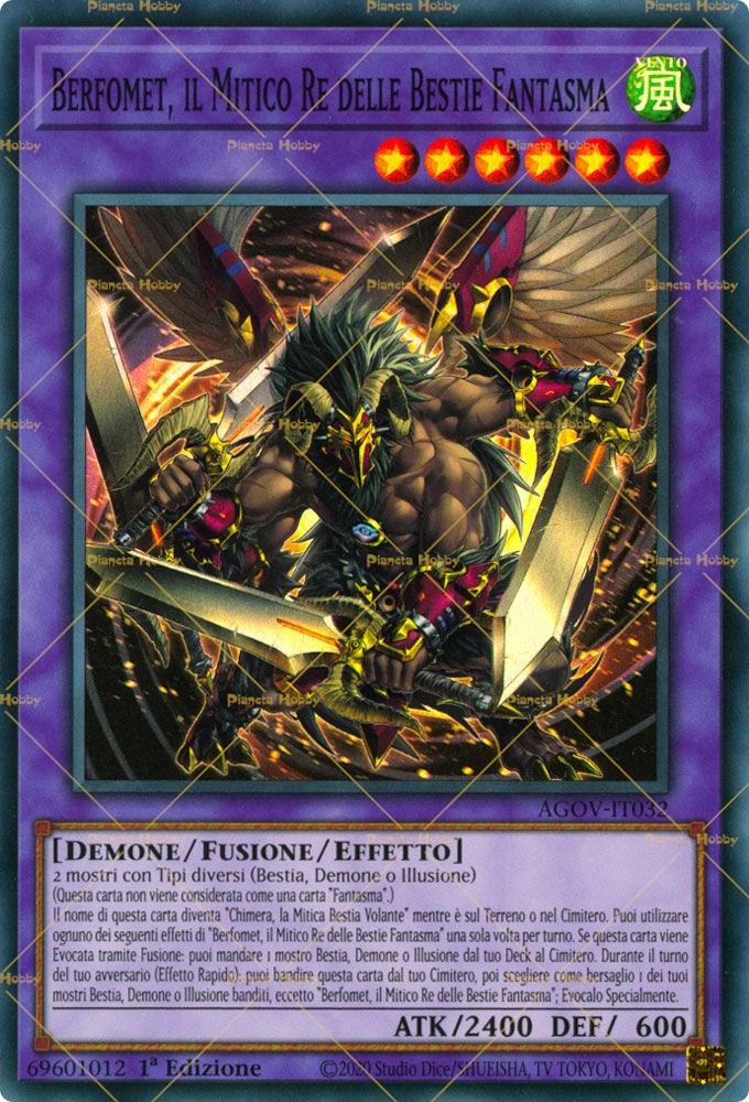 Berfomet, il Mitico Re delle Bestie Fantasma