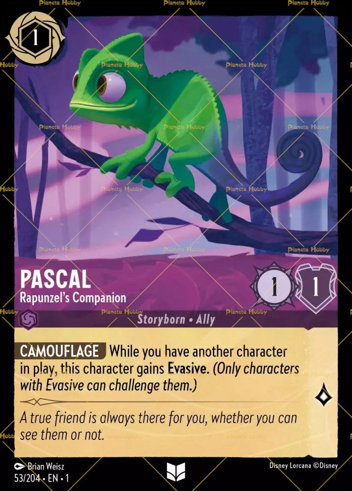 Pascal - Rapunzel's Companion Foil