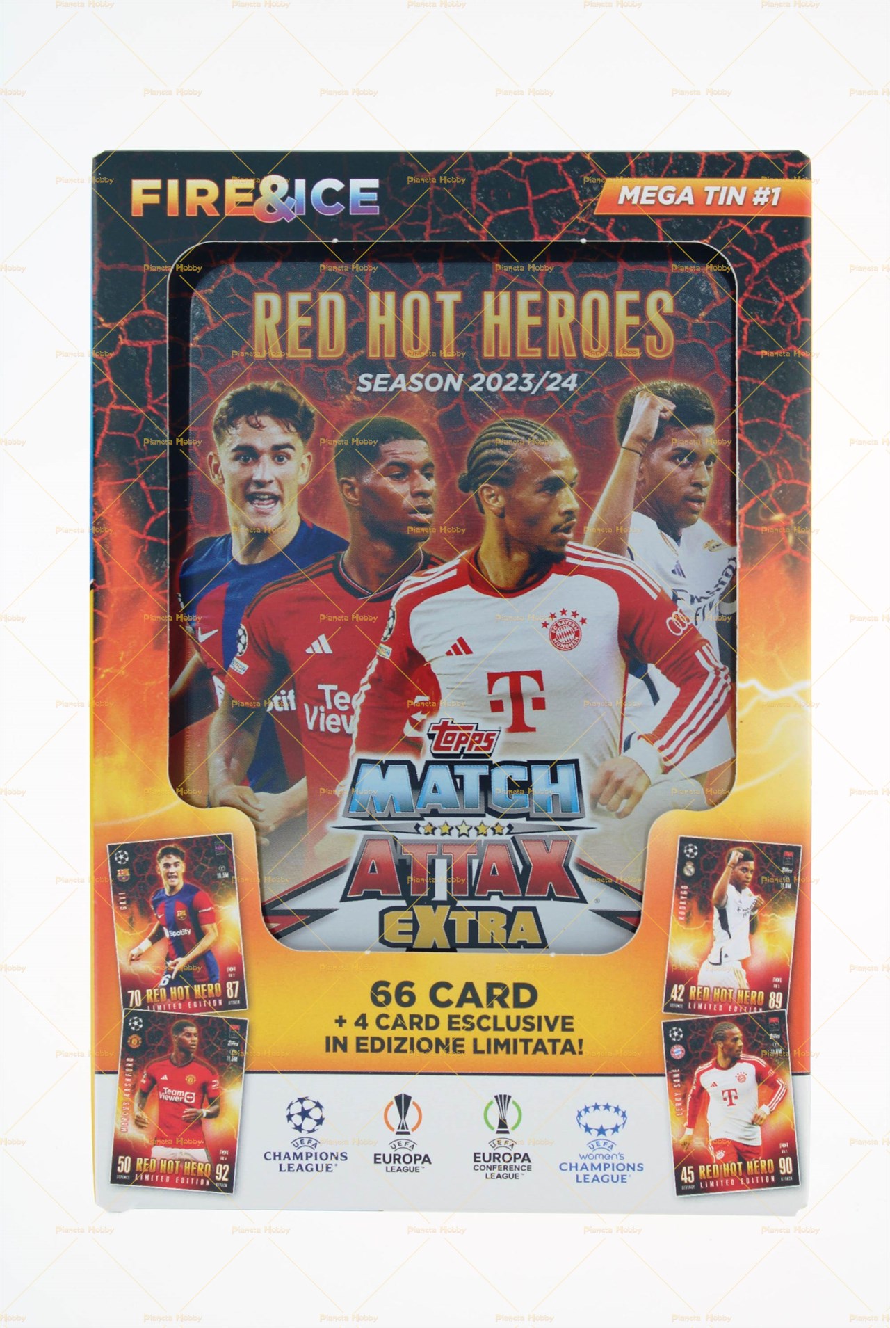 Match Attax EXTRA 2023/24 Red Hot Heroes Mega Tin 1