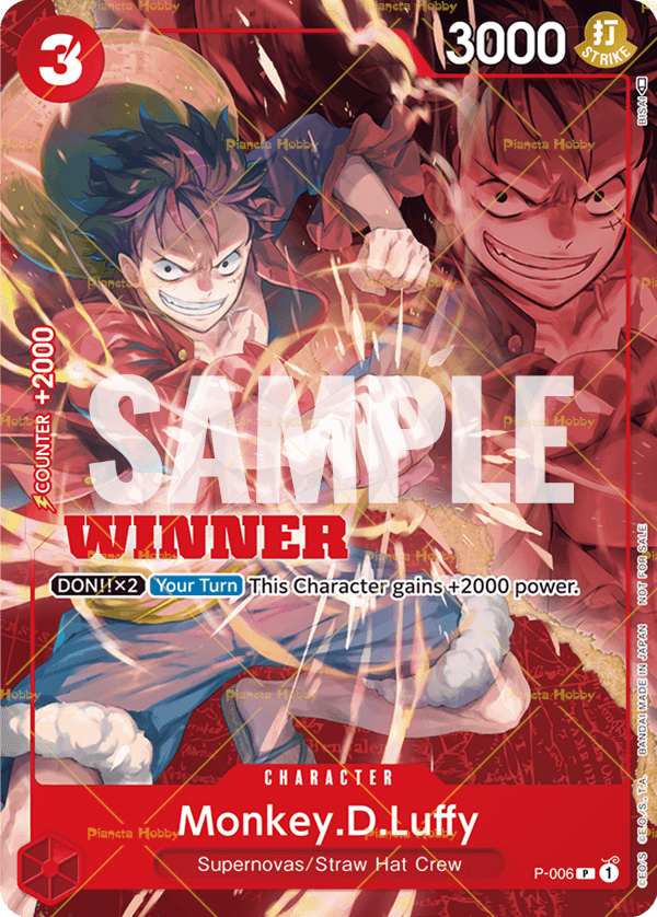 Monkey.D.Luffy - Winner Promo