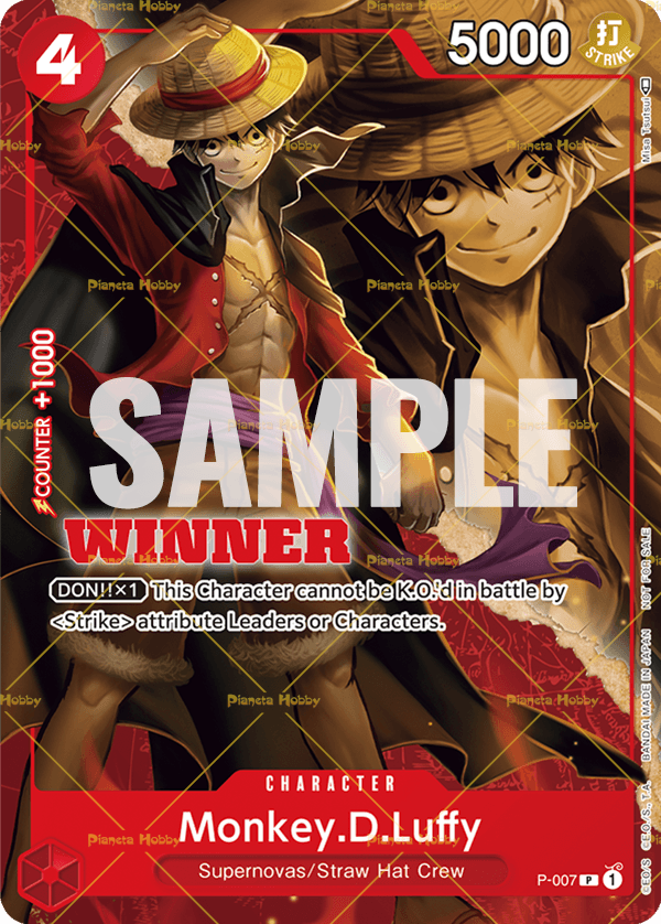 Monkey.D.Luffy - Winner Promo