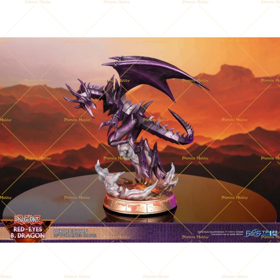 First 4 Figures Yu-Gi-Oh! - Red-Eyes Black Dragon Purple Edition