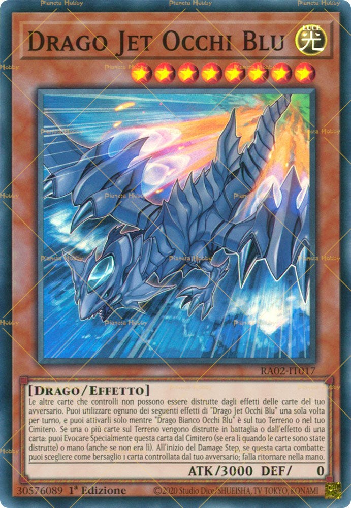 Drago Jet Occhi Blu