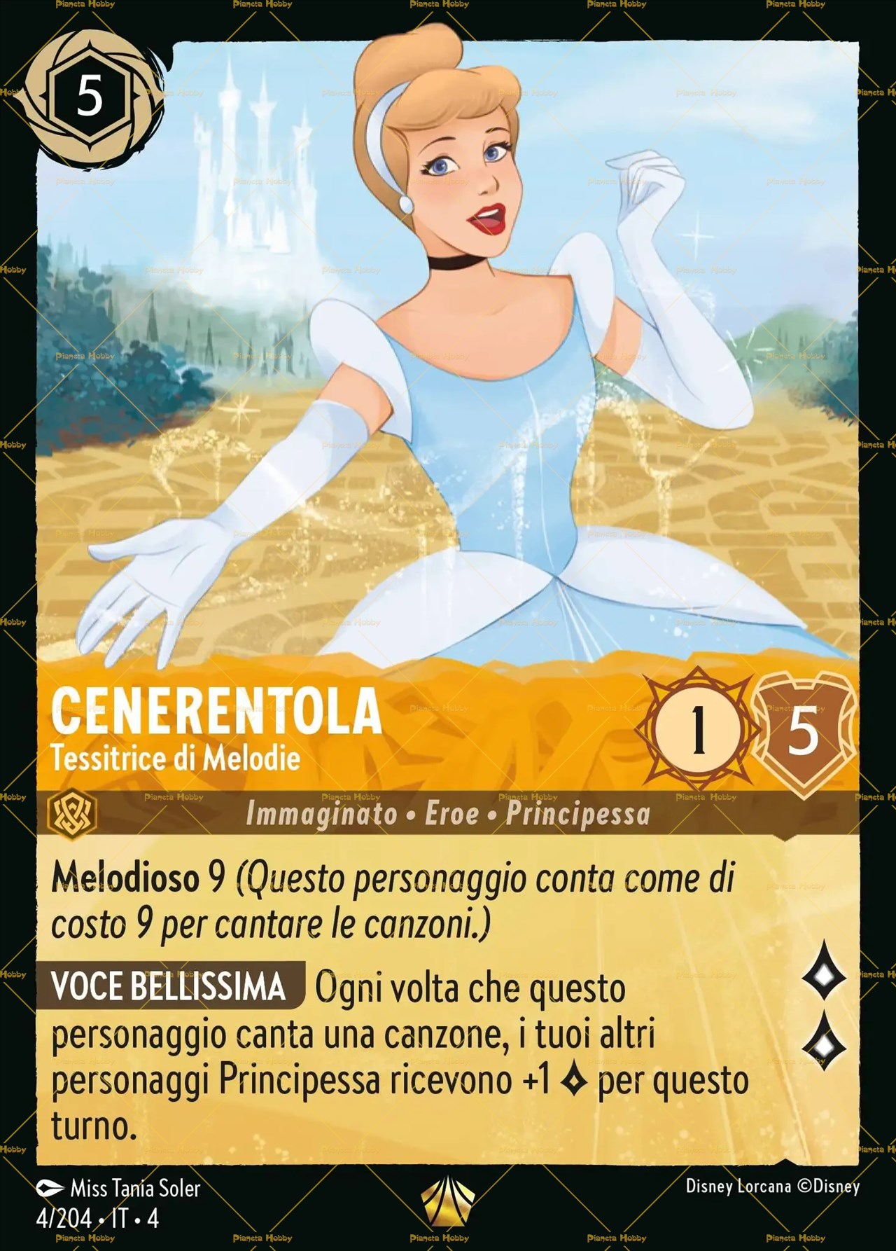 Cenerentola - Tessitrice di Melodie Foil