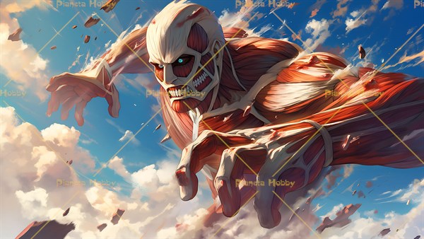 Tappetino: Attacco dei Giganti - Gigante Colossale