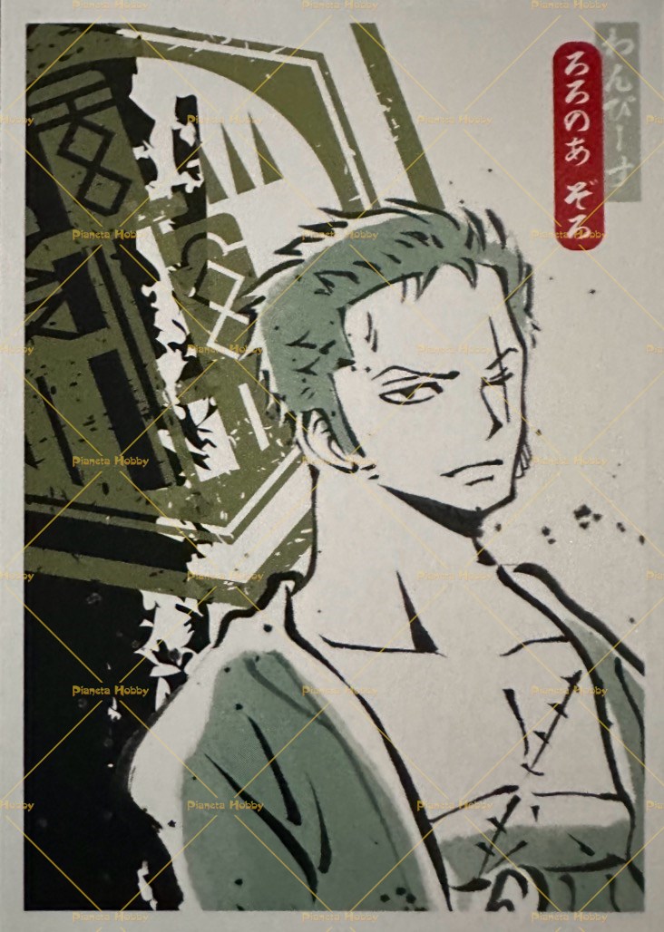 Roronoa Zoro Ink Illustration