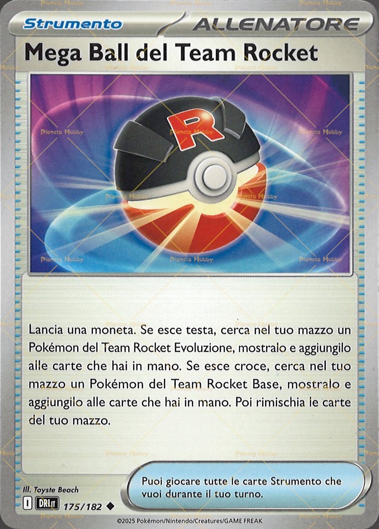 Acquistiamo Mega Ball del Team Rocket Reverse