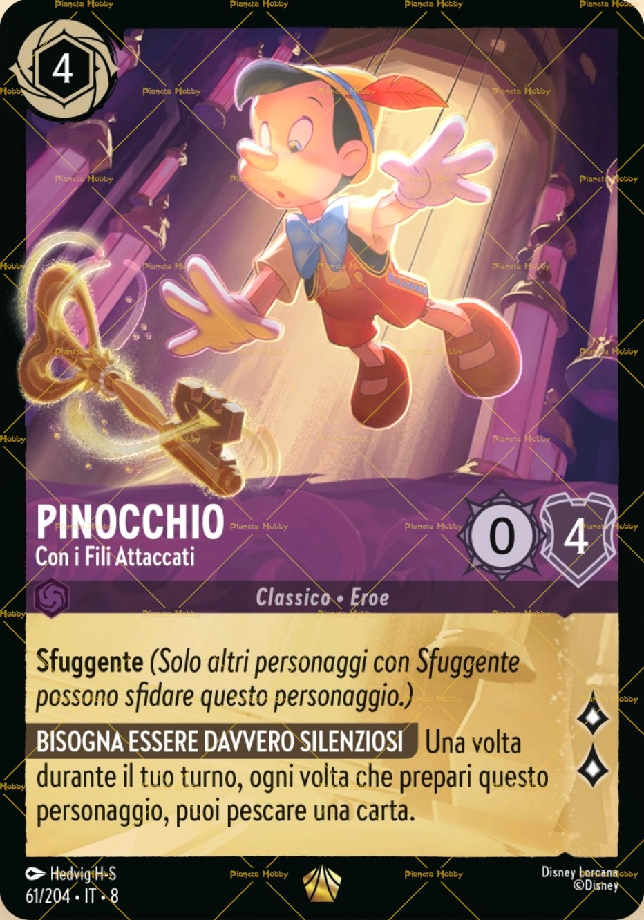 Pinocchio Con i Fili Attaccati (V1) Foil