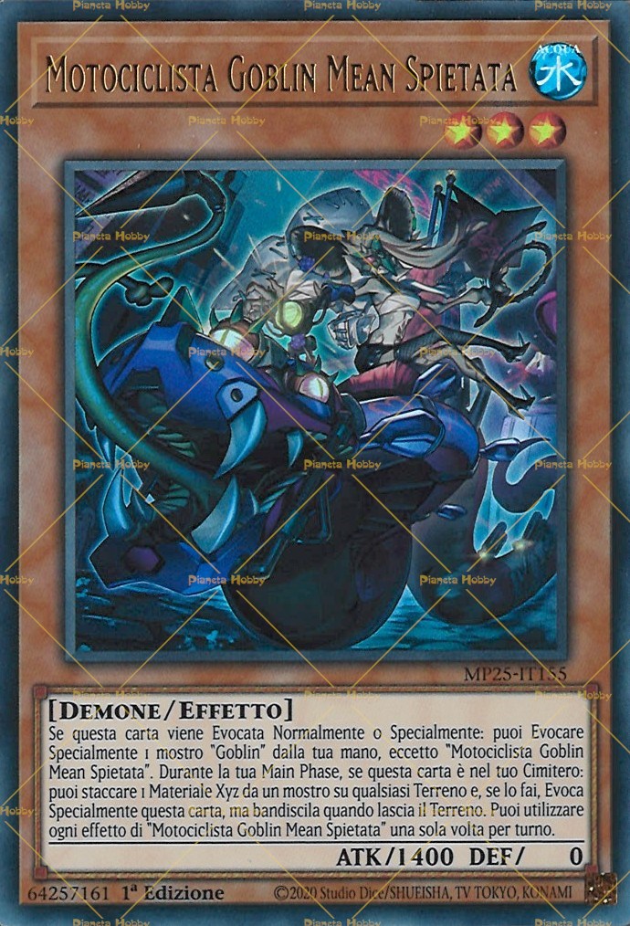 Motociclista Goblin Mean Spietata