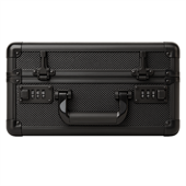 Valigetta Nera porta carte Slab/Gradate a 2 spazi