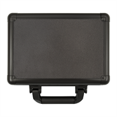 Valigetta Nera porta carte Slab/Gradate a 2 spazi