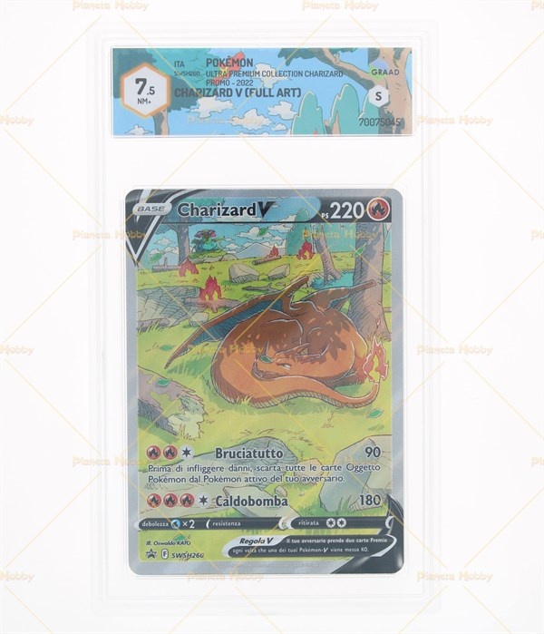CHARIZARD V (PROMO) - ULTRA PREMIUM COLLECTION CHARIZARD PROMO - GRAAD ...