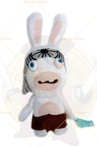 Raving Rabbids - Rabbid Ninja peluche misura 5