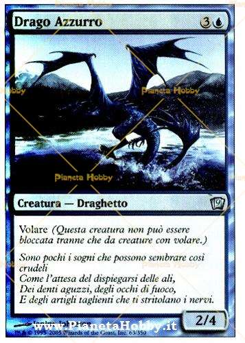 Drago Azzurro - Azure Drake
