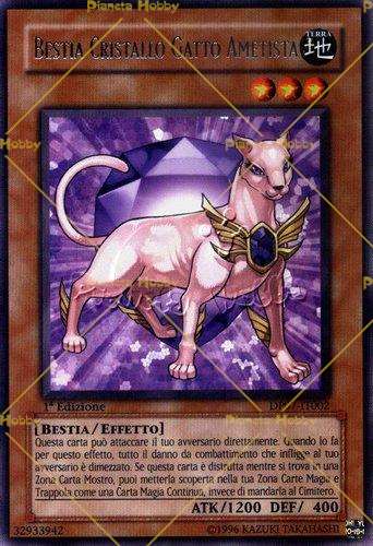Bestia Cristallo Gatto Ametista