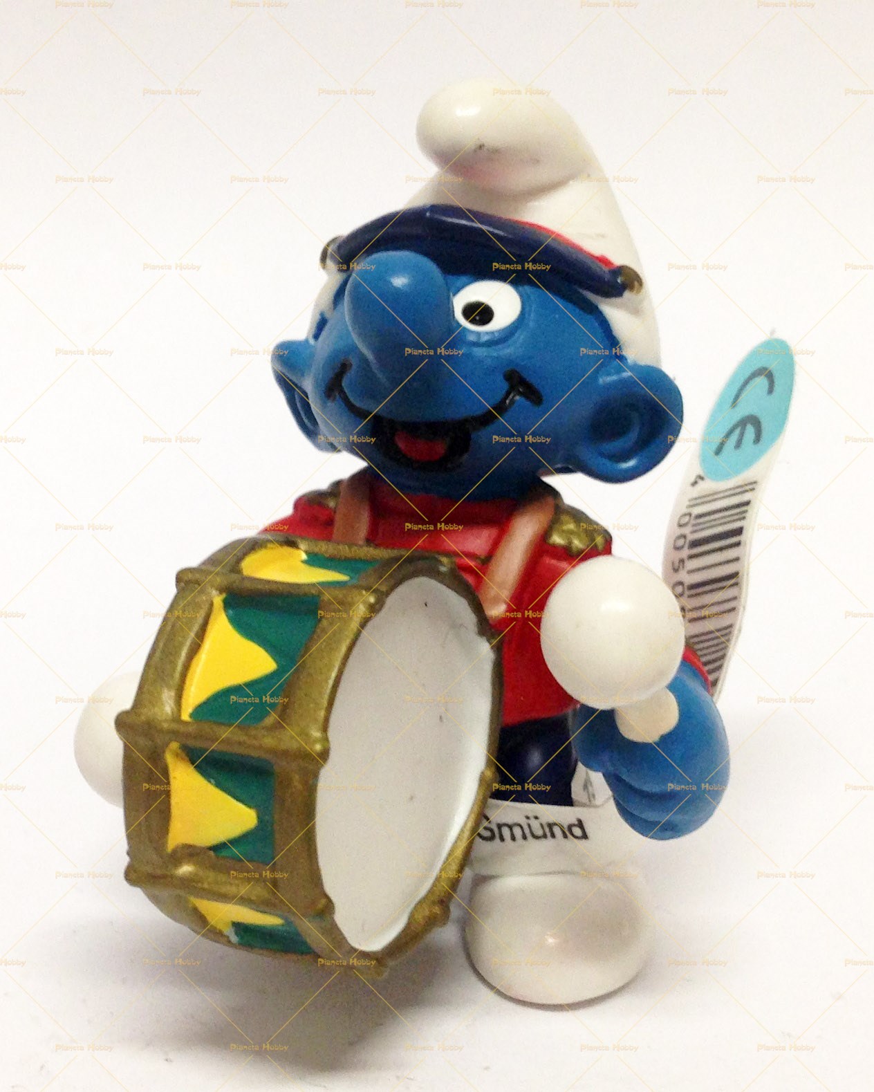 Puffo con grande tamburo